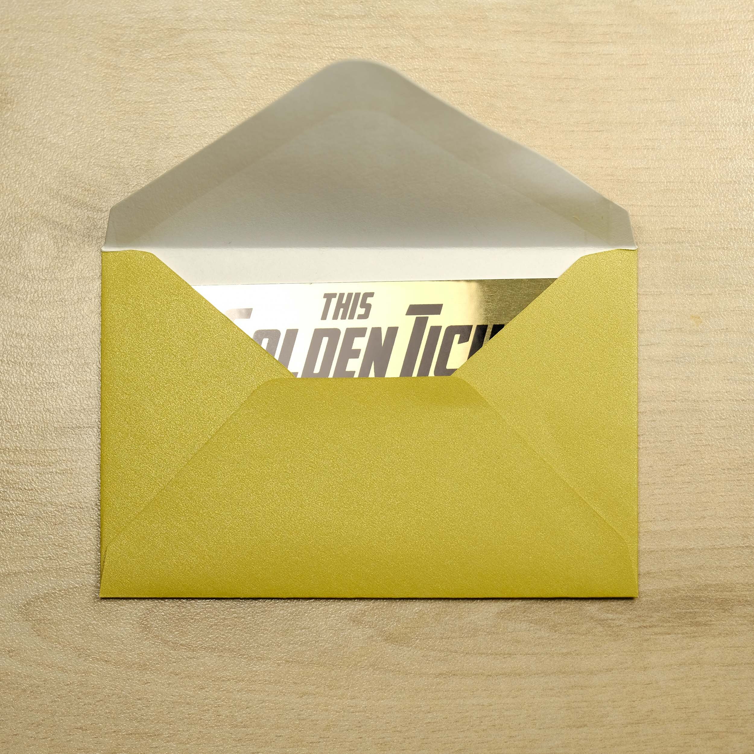 Personalised Golden Ticket Gift Voucher Sentimental Voucher | Etsy