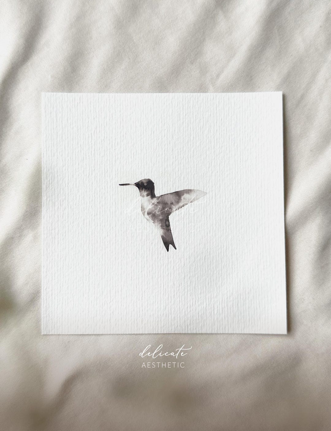 Small Wonder of Nature: Hummingbird | Miniature Art Print | Print From ...