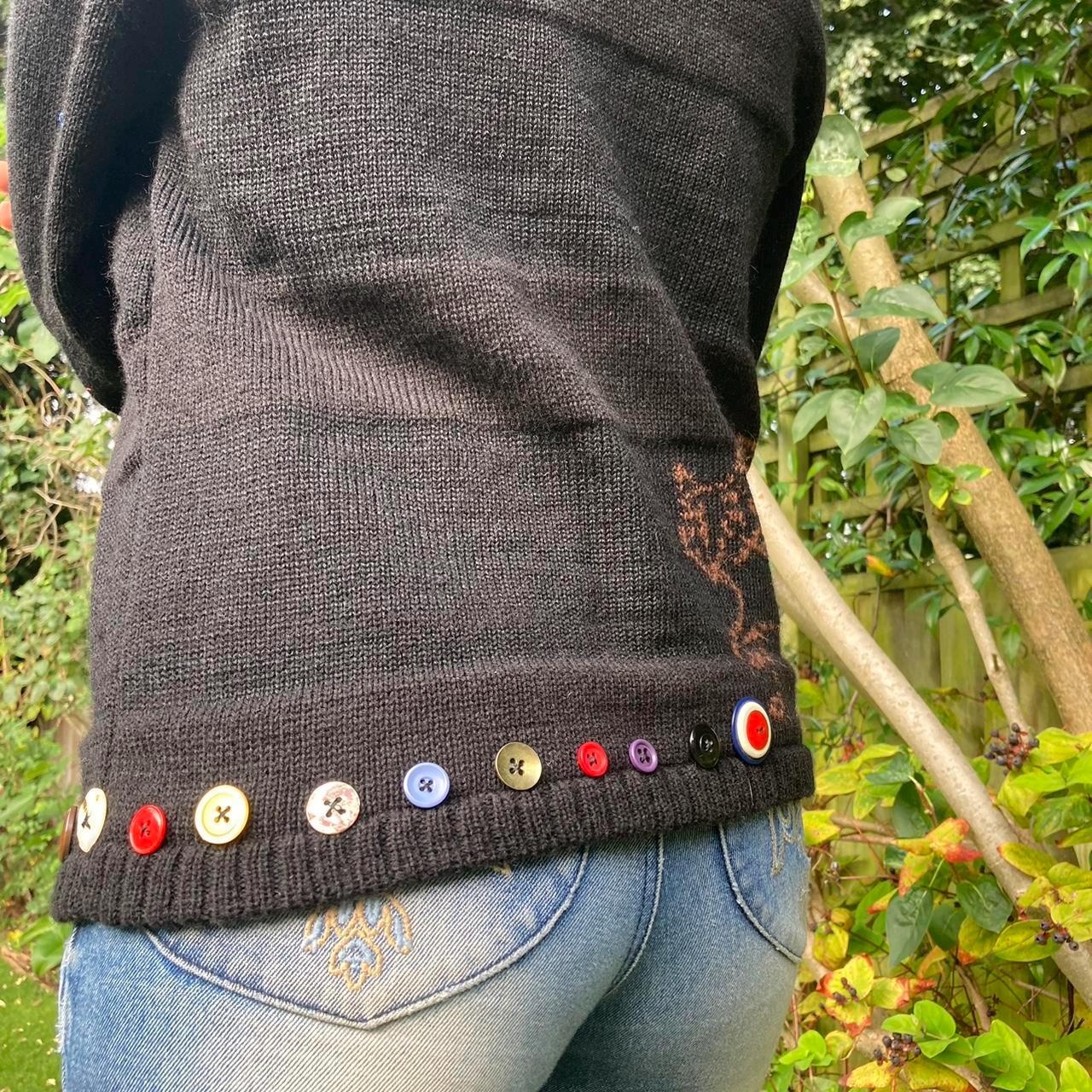 Coraline Button Cardigan - Etsy