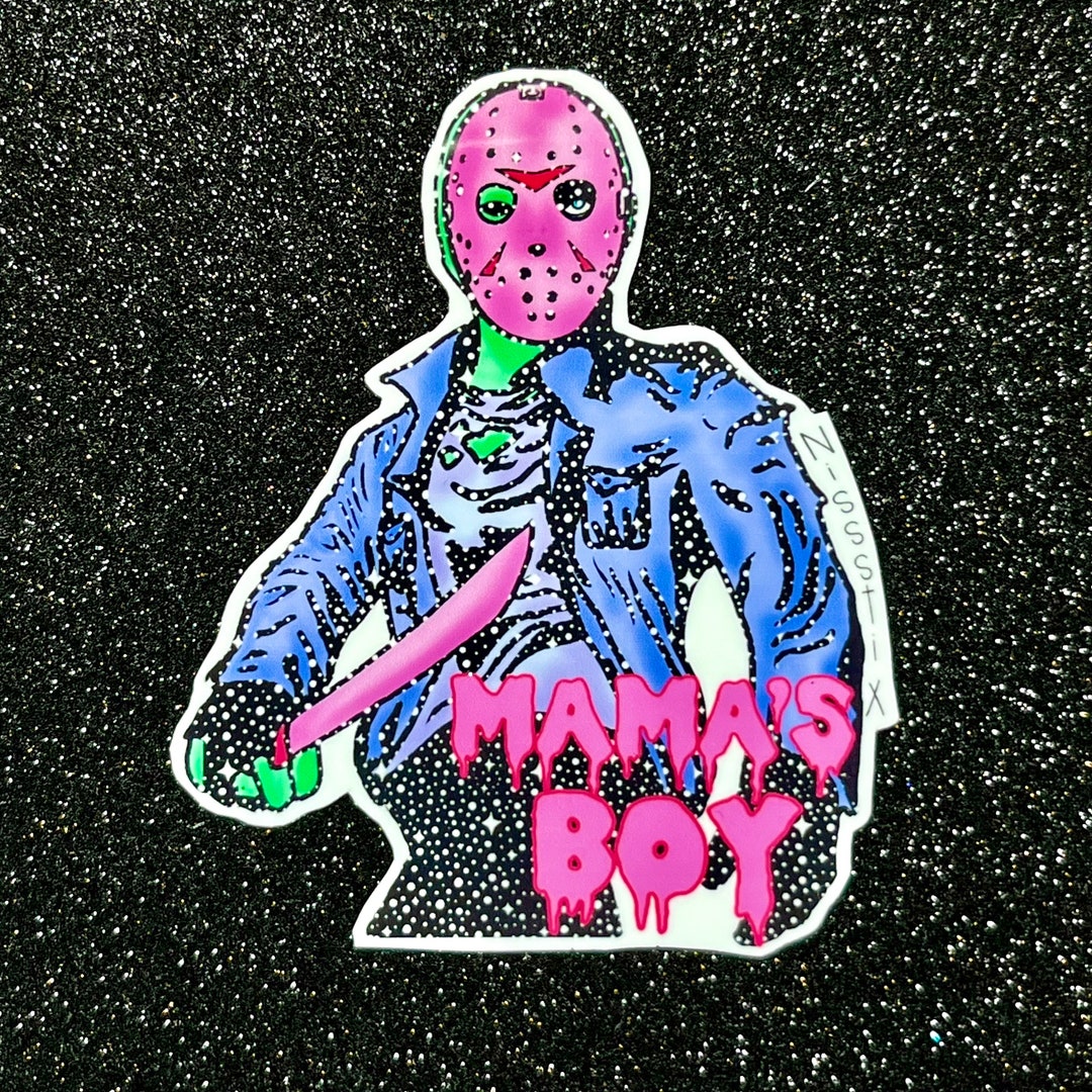 Friday the 13th Jason Voorhees | Water-resistant Vinyl Sticker for ...
