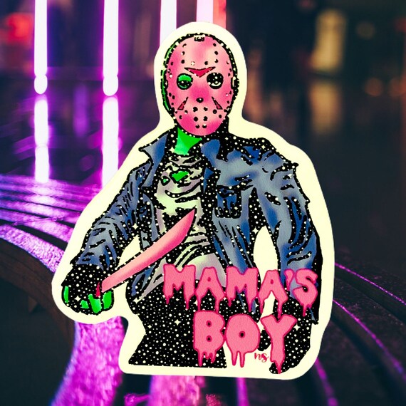 Friday the 13th Jason Voorhees Water-resistant Vinyl Sticker - Etsy