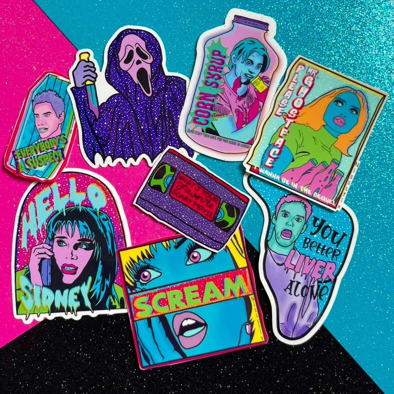 Scream Queen Decal - Etsy