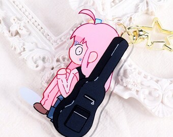 Bocchi the Rock Double Sided Chibi Cute Kawaii Acrylic Keychain - Etsy