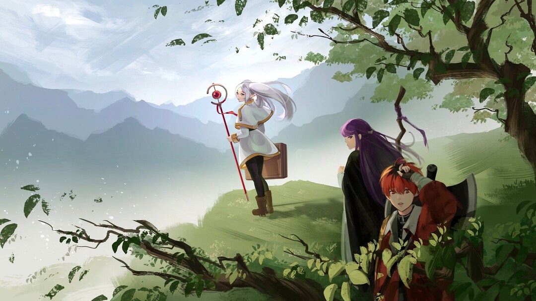 Frieren Art Print - Etsy