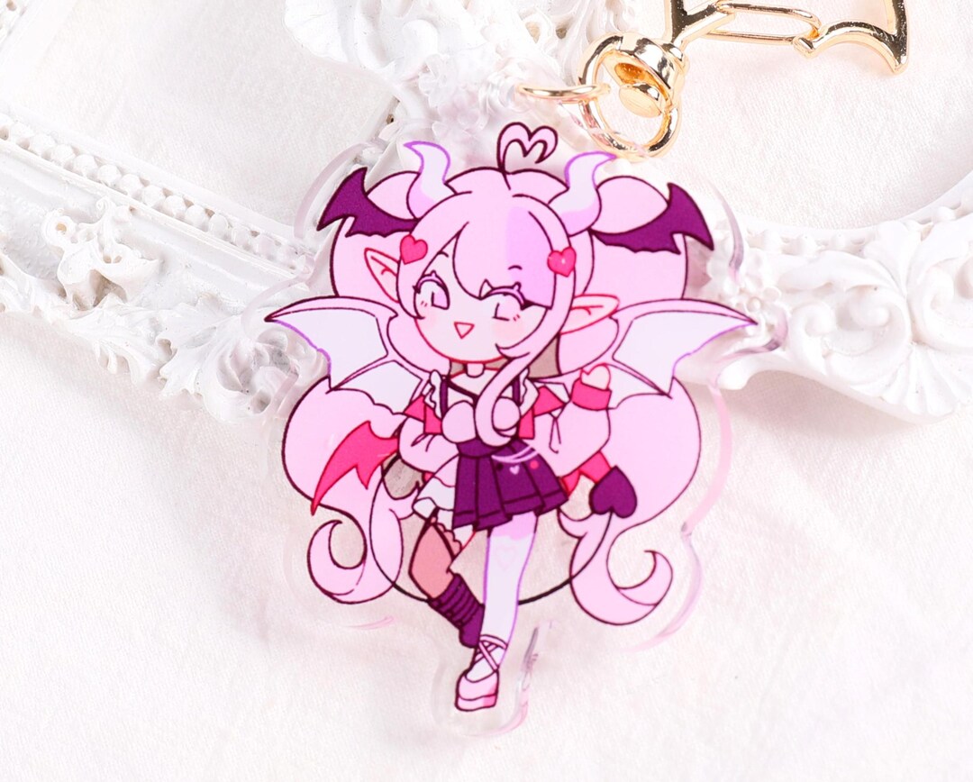 Ironmouse Acrylic Keychain - Etsy