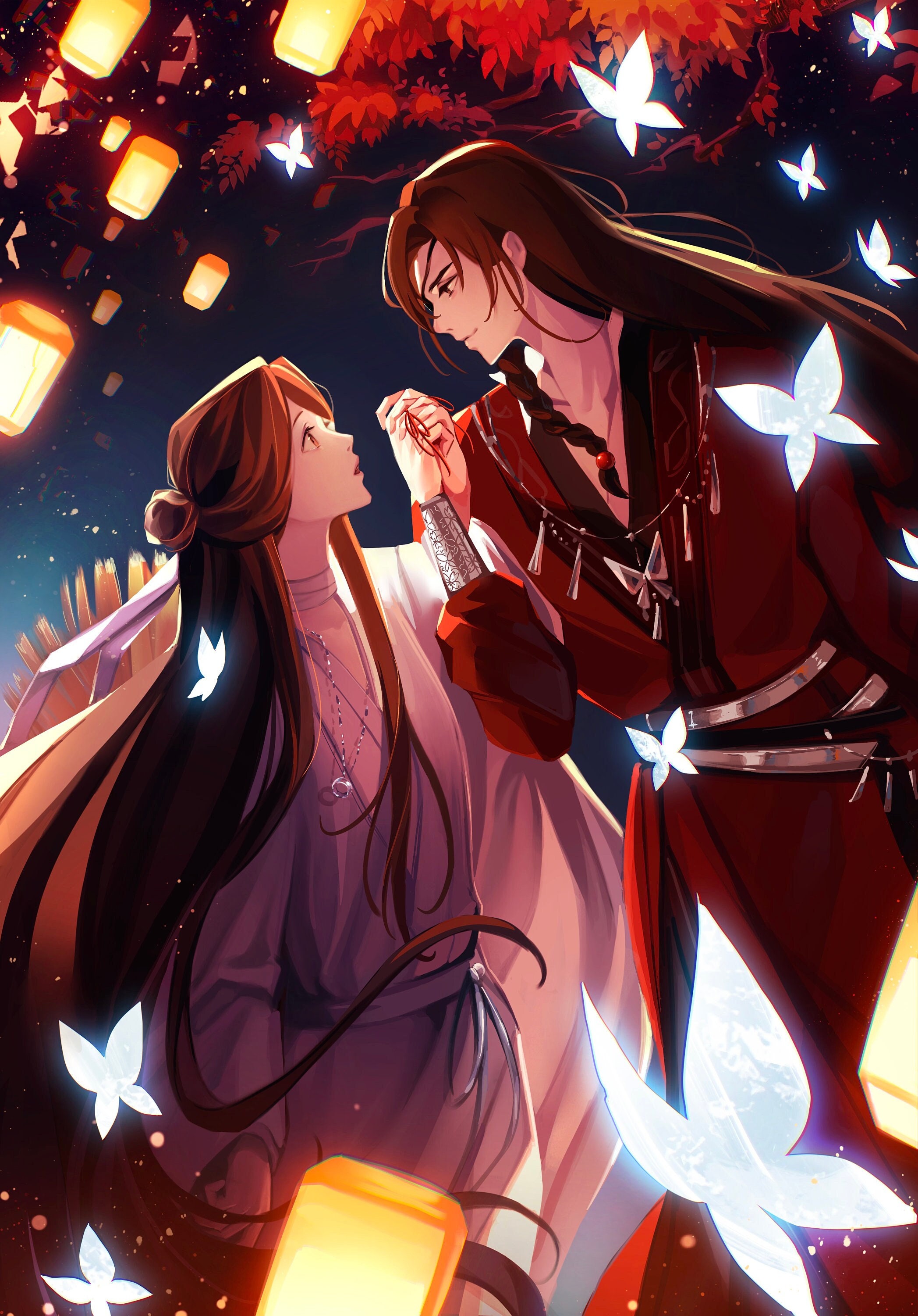 Heaven Official's Blessing Hualian Art Print - Etsy