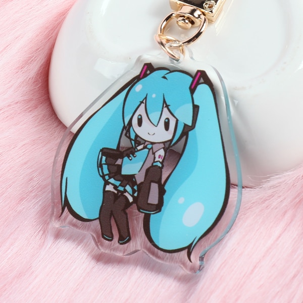 Hatsune Miku Keychains - Etsy