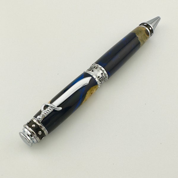Chrome Pirate Pen - Etsy