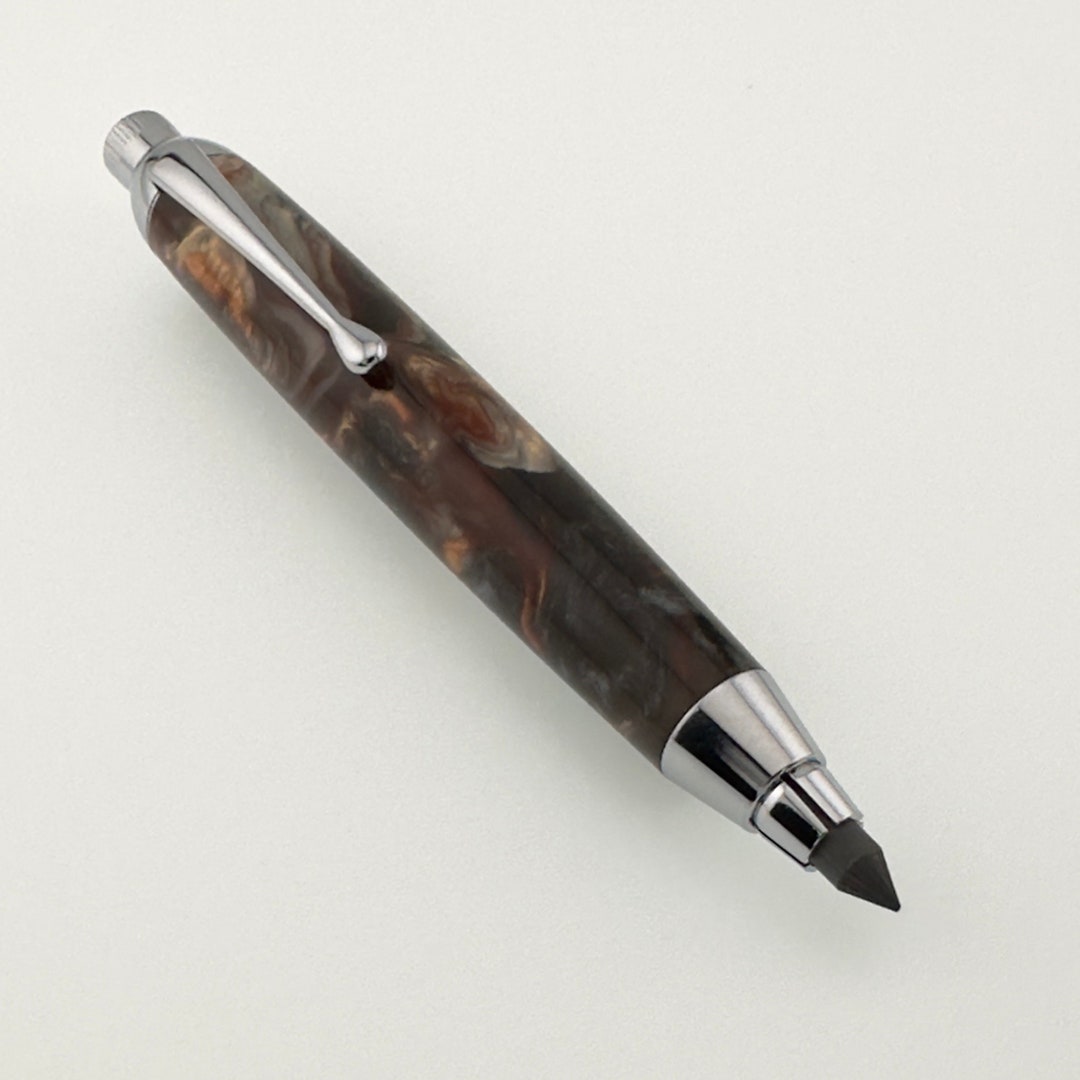 Artist Sketch Pencil Earth Core Rhino and Chrome 5.6MM - Etsy