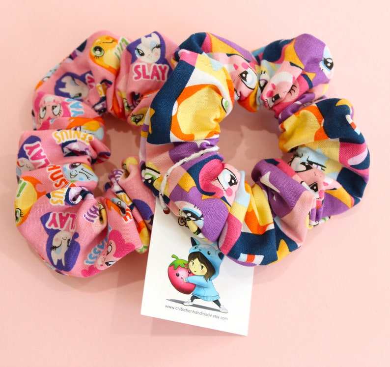 My Little Pony Hair Scrunchie Set Friendship is Magic | Etsy