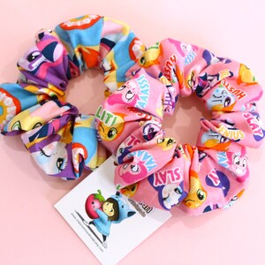 My Little Pony Hair Scrunchie Set Friendship is Magic, Rainbow Dash ...
