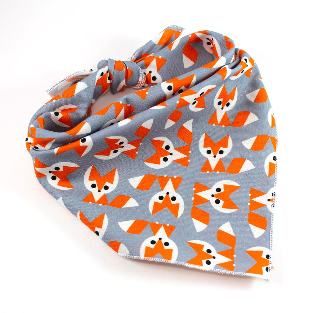 Dog Bandana Pet Bandanas Cute Fox Bandana, Foxes, Little Foxes - Etsy UK