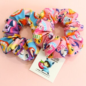 My Little Pony Hair Scrunchie Set Friendship is Magic | Etsy