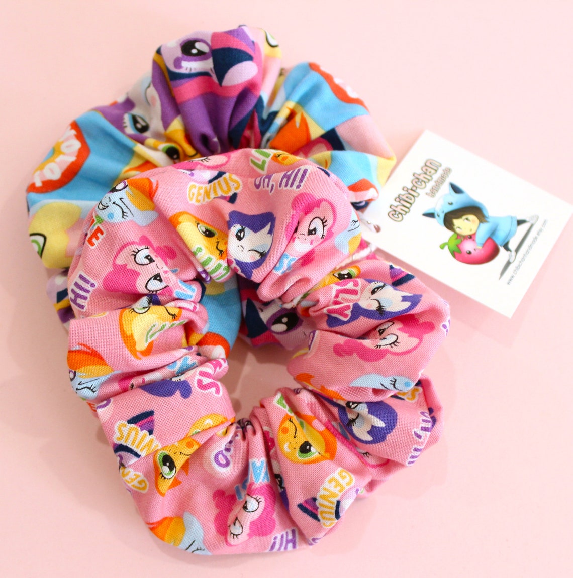 My Little Pony Hair Scrunchie Set Friendship is Magic | Etsy
