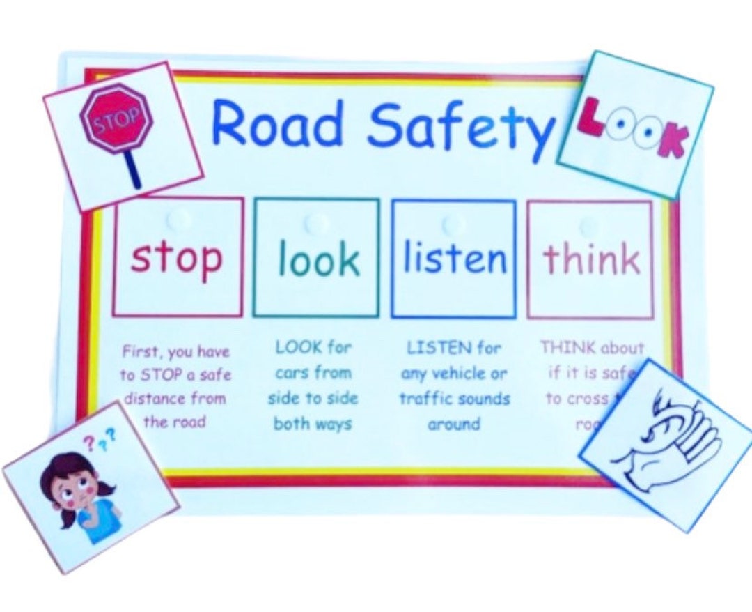 Road Safety Activity Sheet - Etsy UK