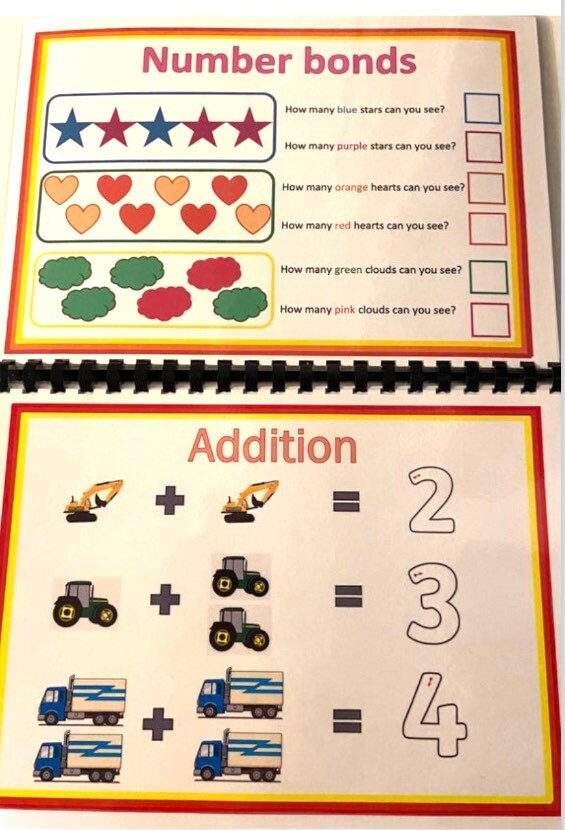 Maths Folder - Etsy UK