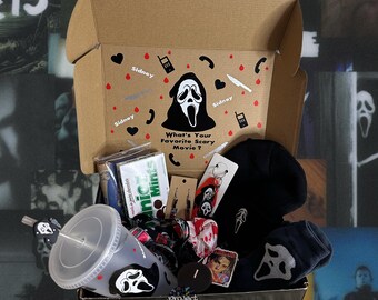 Movie Night Box | Horror Fans| Gift Box | Gift Set | Cold Cup | Tumbler ...