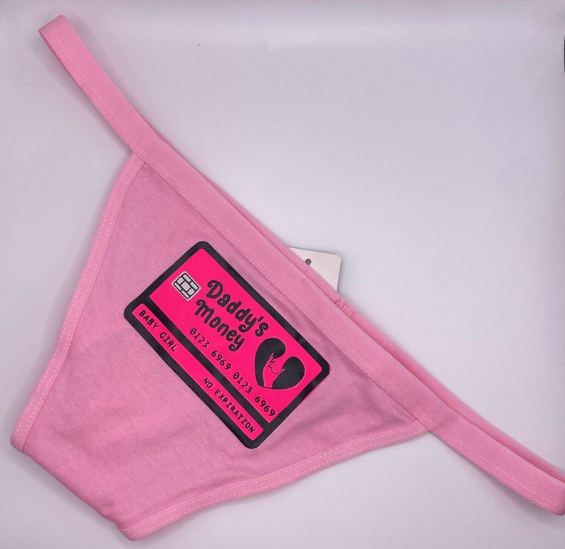 Custom Undies Thongs And Panties Personalized Undies Etsy