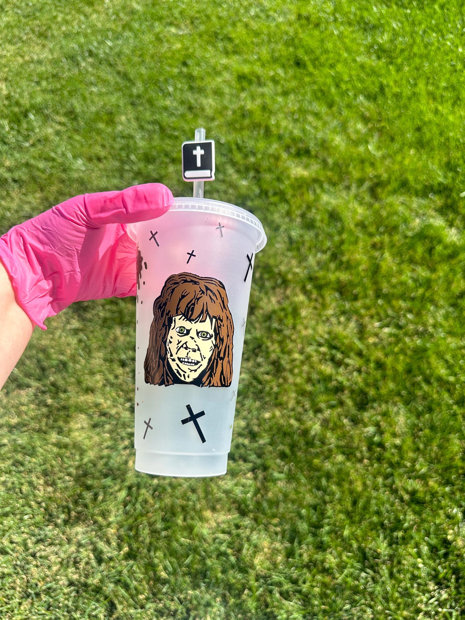Horror Movie Night Gift Box: Custom Tumbler, Beanie & More - Etsy