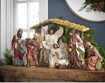 Nativity Set Resin - Etsy