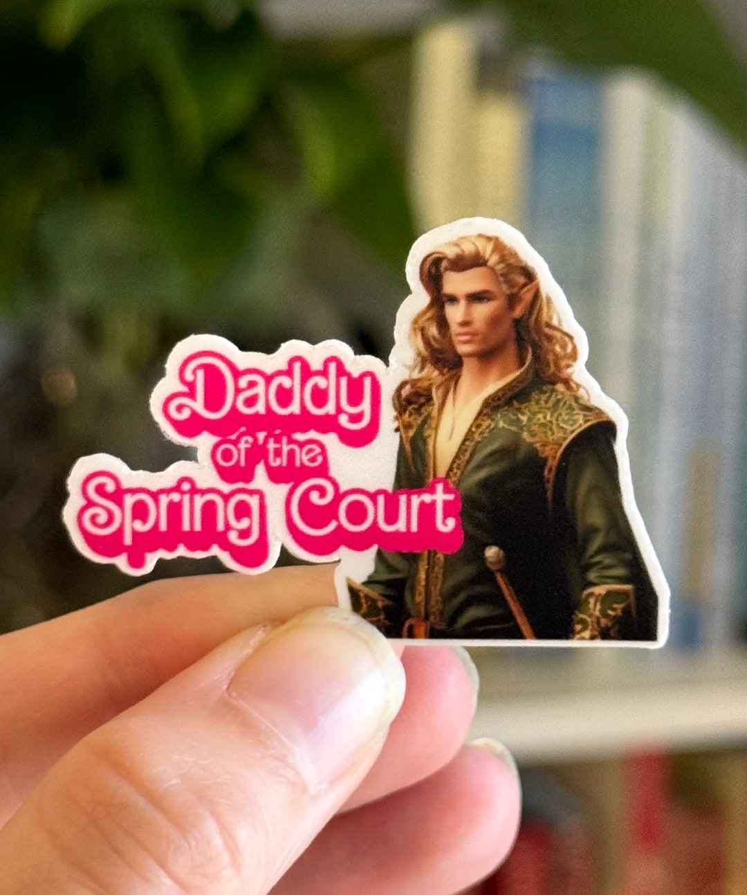 Tamlin 'daddy of the Spring Court' ACOTAR Vinyl Kindle Sticker - Etsy