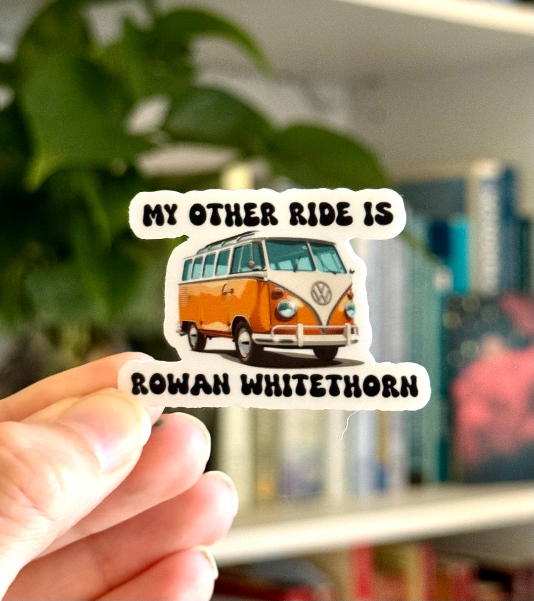 Prince Rowan Whitethorn Funny Kindle Sticker, Territorial Fae, TOG ...