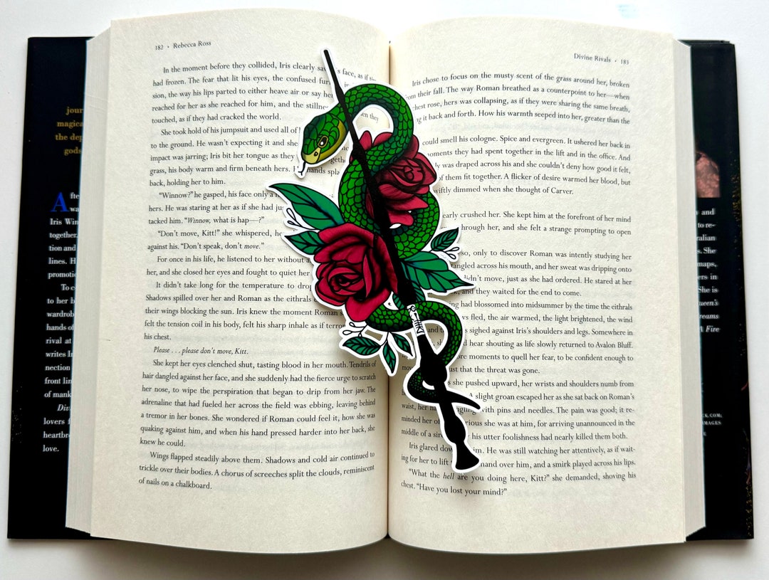 Serpent and Wand Bookmark, Draco, Manacled, Dramione, the Auction, the ...
