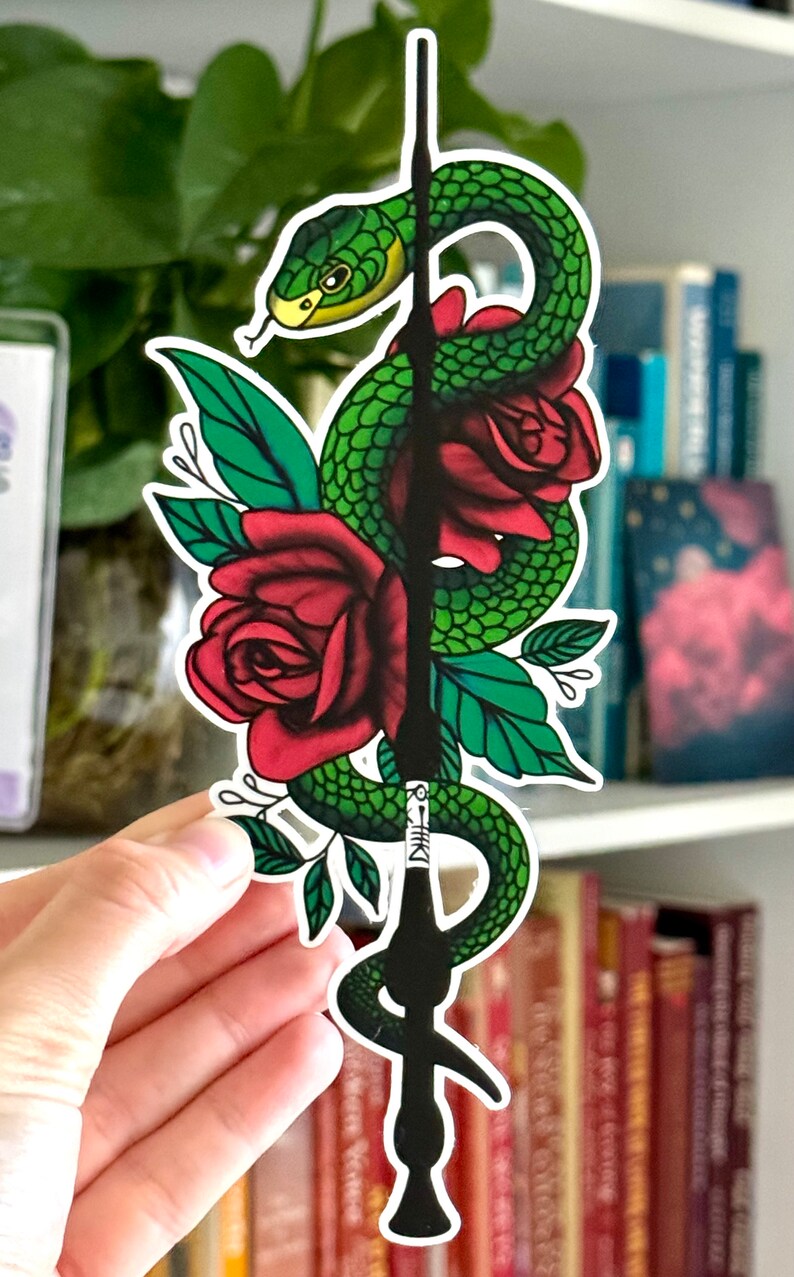Serpent and Wand Bookmark, Draco, Manacled, Dramione, the Auction, the ...