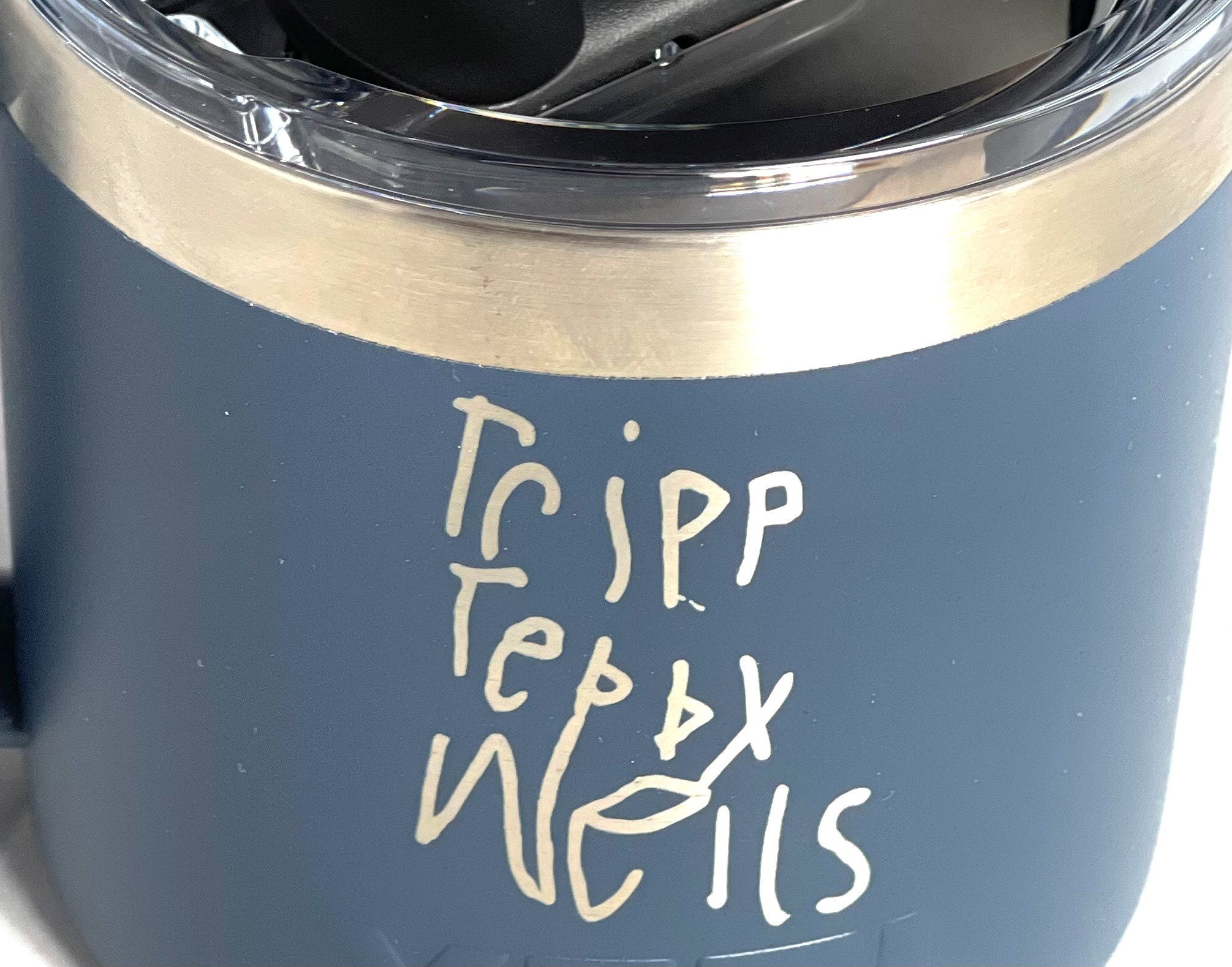 RTIC 20 Oz Tumbler With Custom Engraved Handwritten Message - Etsy