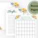 Watercolor Planner Bundle Printable Daily Weekly Monthly Blank Planner ...