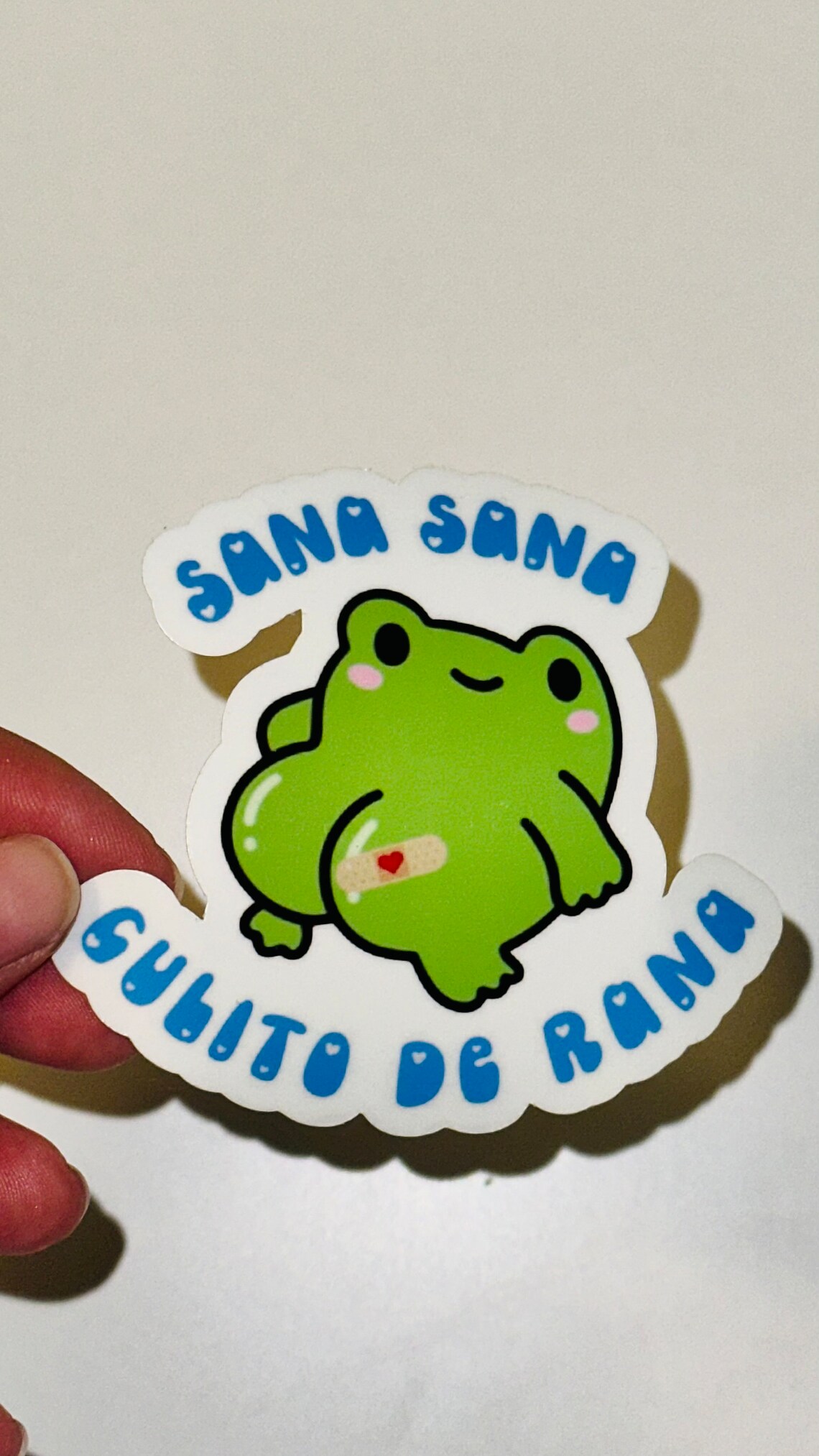 Sana Sana Colita De Rana Sticker - Funny Stickers - Laptop Stickers ...