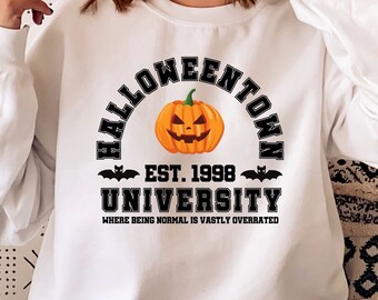 Halloweentown University Sweatshirt Halloween Shirt - Etsy