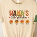 Custom Nana's Little Pumpkins Shirt, Personalized Nana Fall Shirt, Gift ...