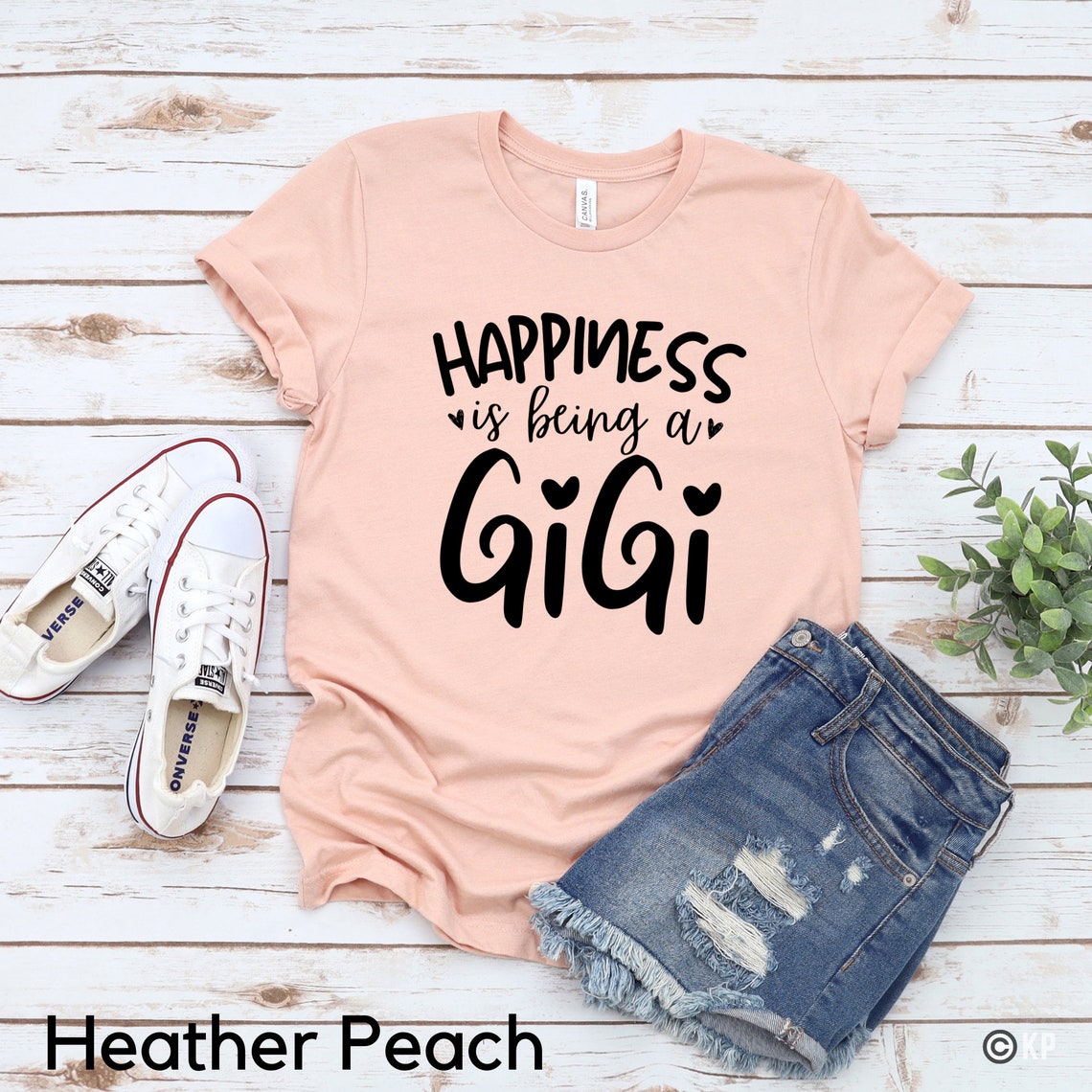 Happiness is Being A Gigi Shirt, Gigi and Baby Shirt, Matching Grandma ...