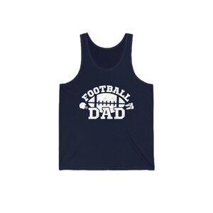Football Dad Tank, Football Lover Dad Shirt, Game Tank for Dad, Fathers ...