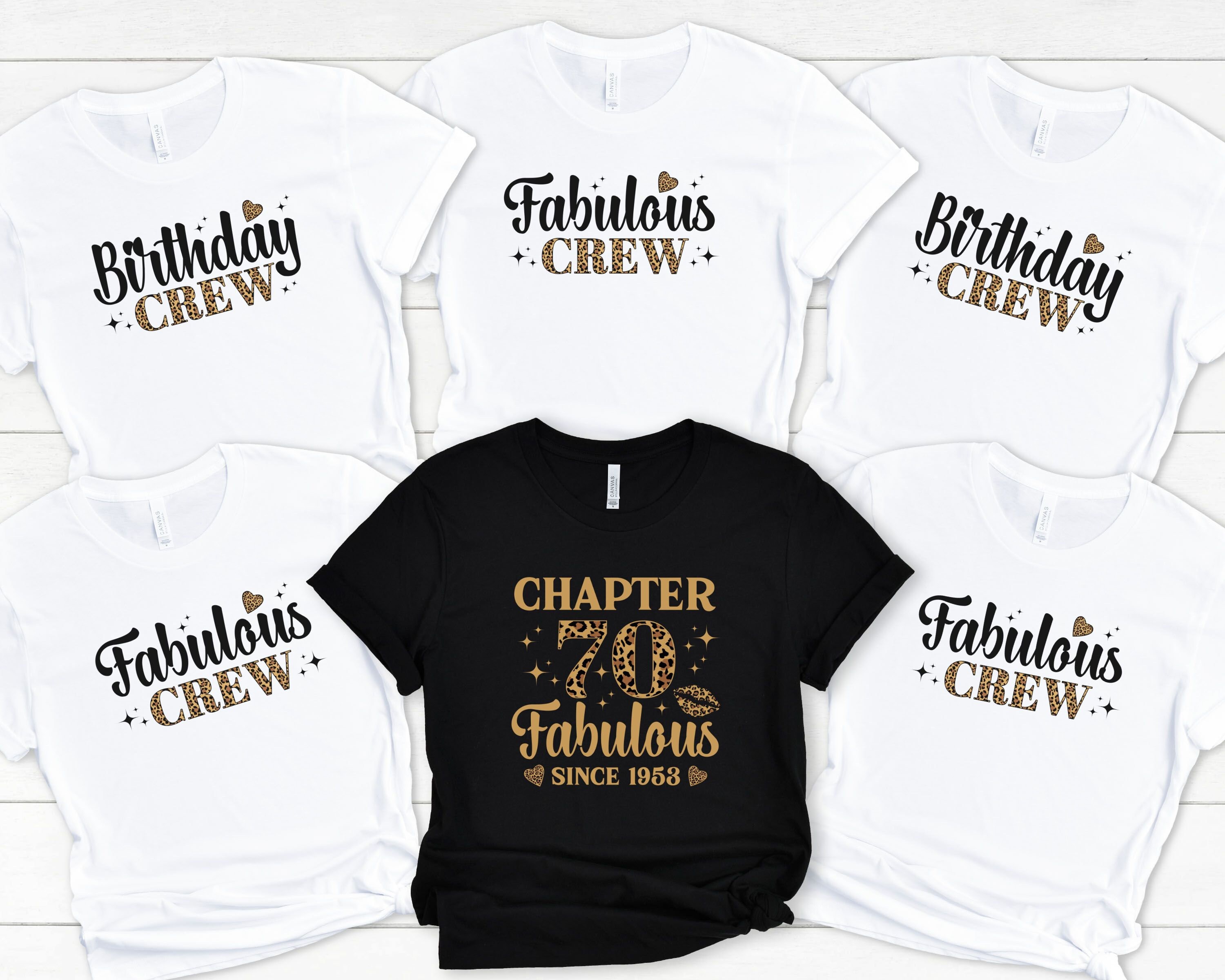 Custom Birthday Shirt 70th Birthday Shirt Chapter 70 - Etsy