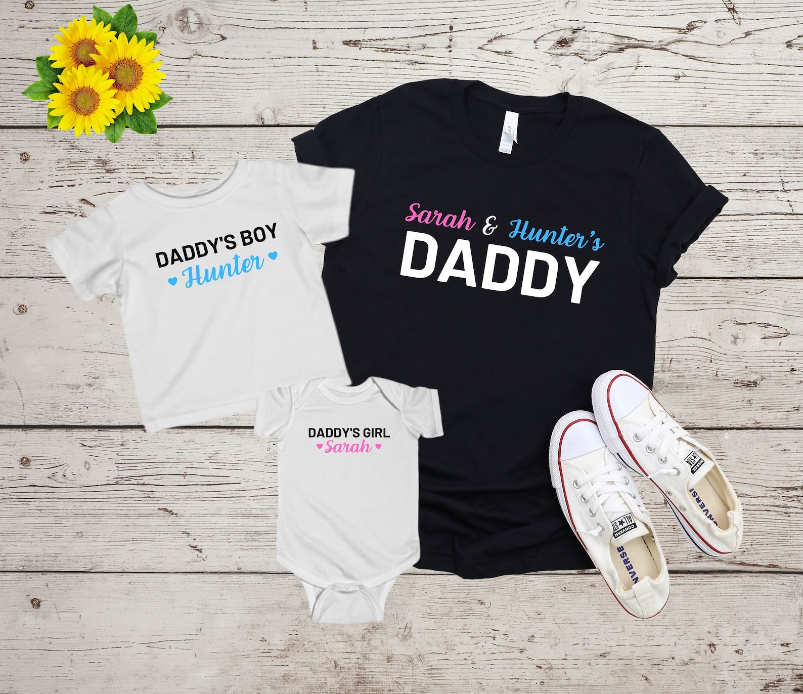 Personalized Daddy and Baby Shirt Daddy's Girl Shirt | Etsy