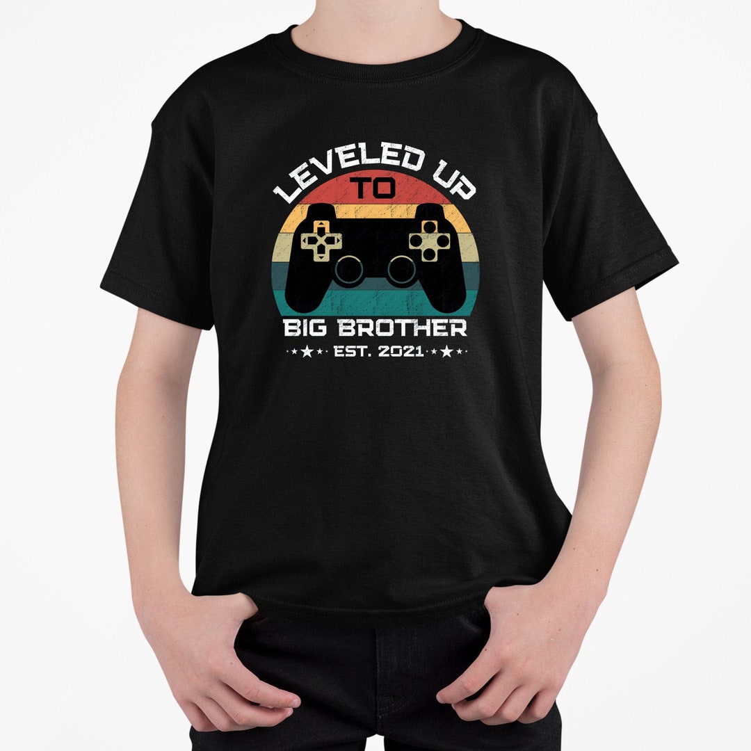 Leveled up to Big Brother Shirt, Leveled up to Big Sister Shirt ...