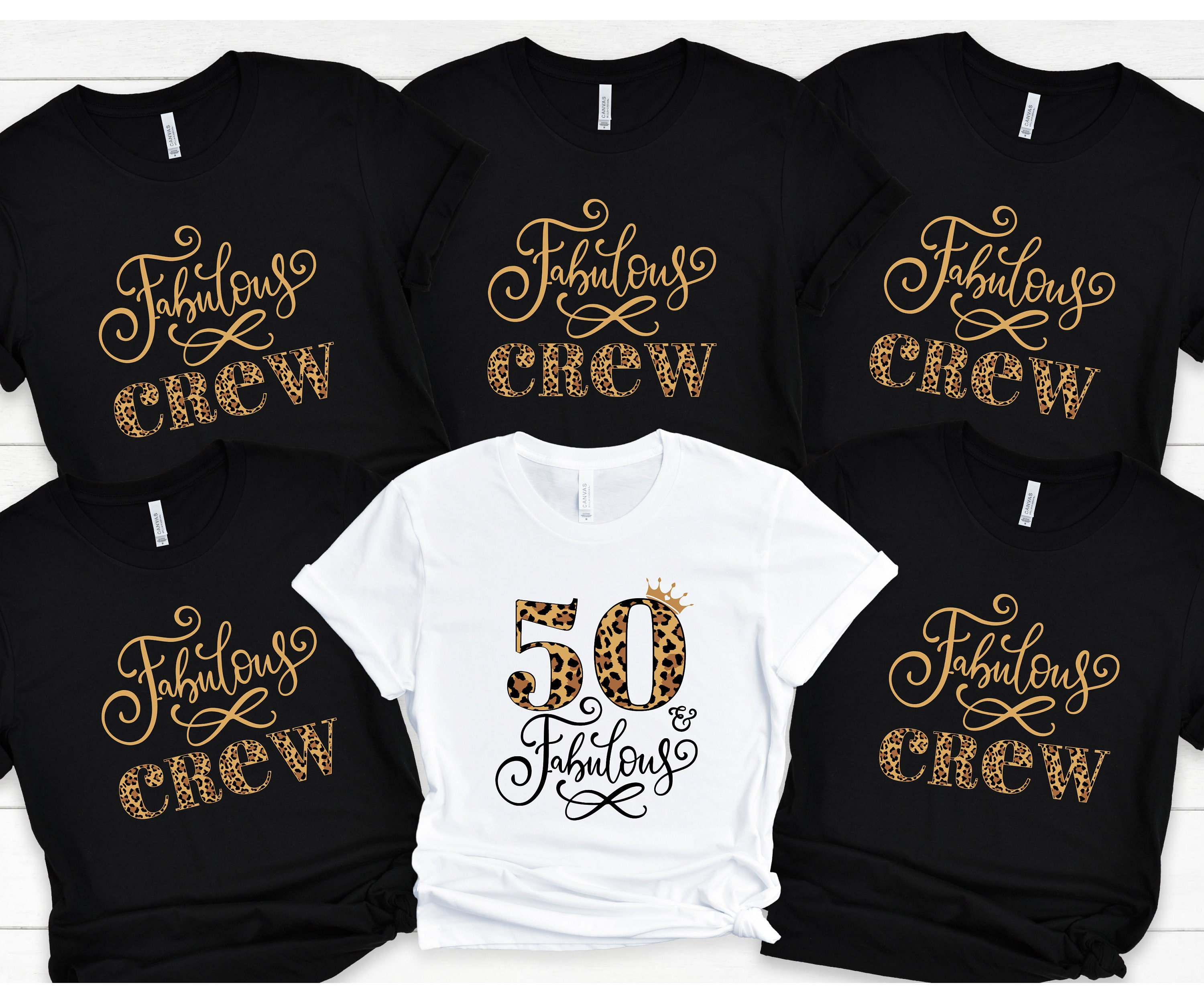 50th Birthday Shirt Fifty And Fabulous Shirt 50 And Etsy