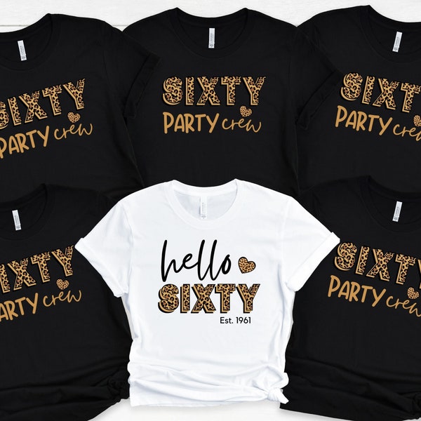 Sixty Crew T Shirt - Etsy