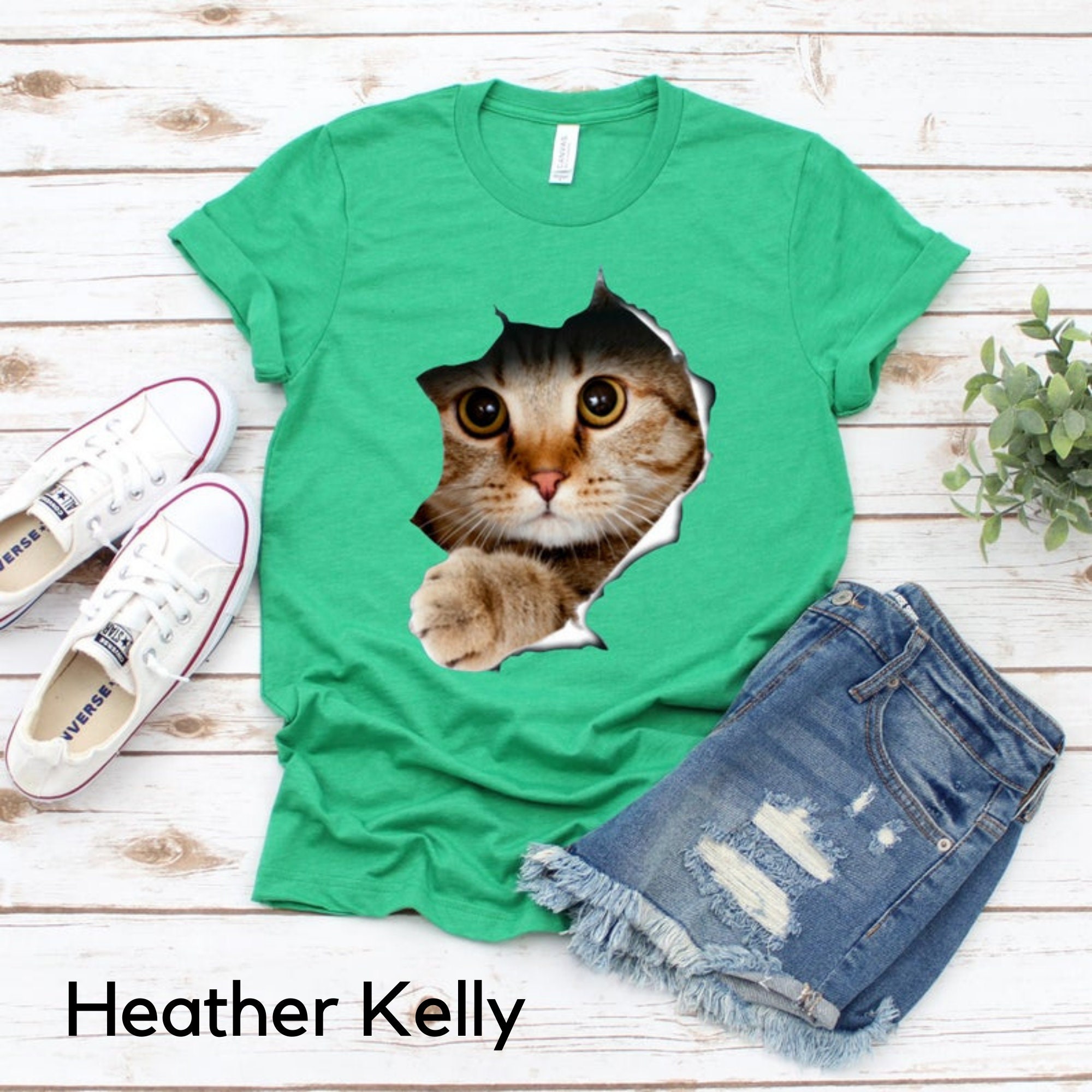 Funny Cat Shirt Gifts For Cat Owners Cat Lovers Shirt 3D | Etsy