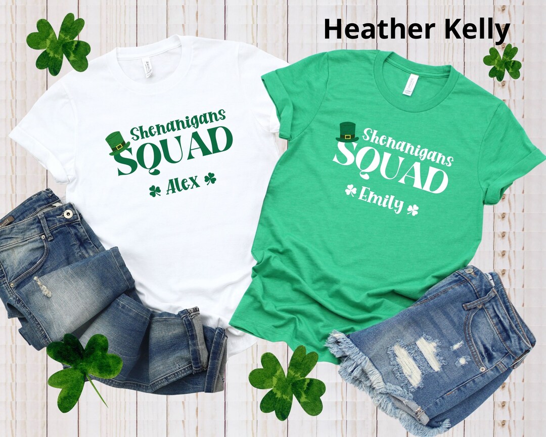 Personalized Shenanigans Squad Shirts, Matching St Patricks Day Shirts ...