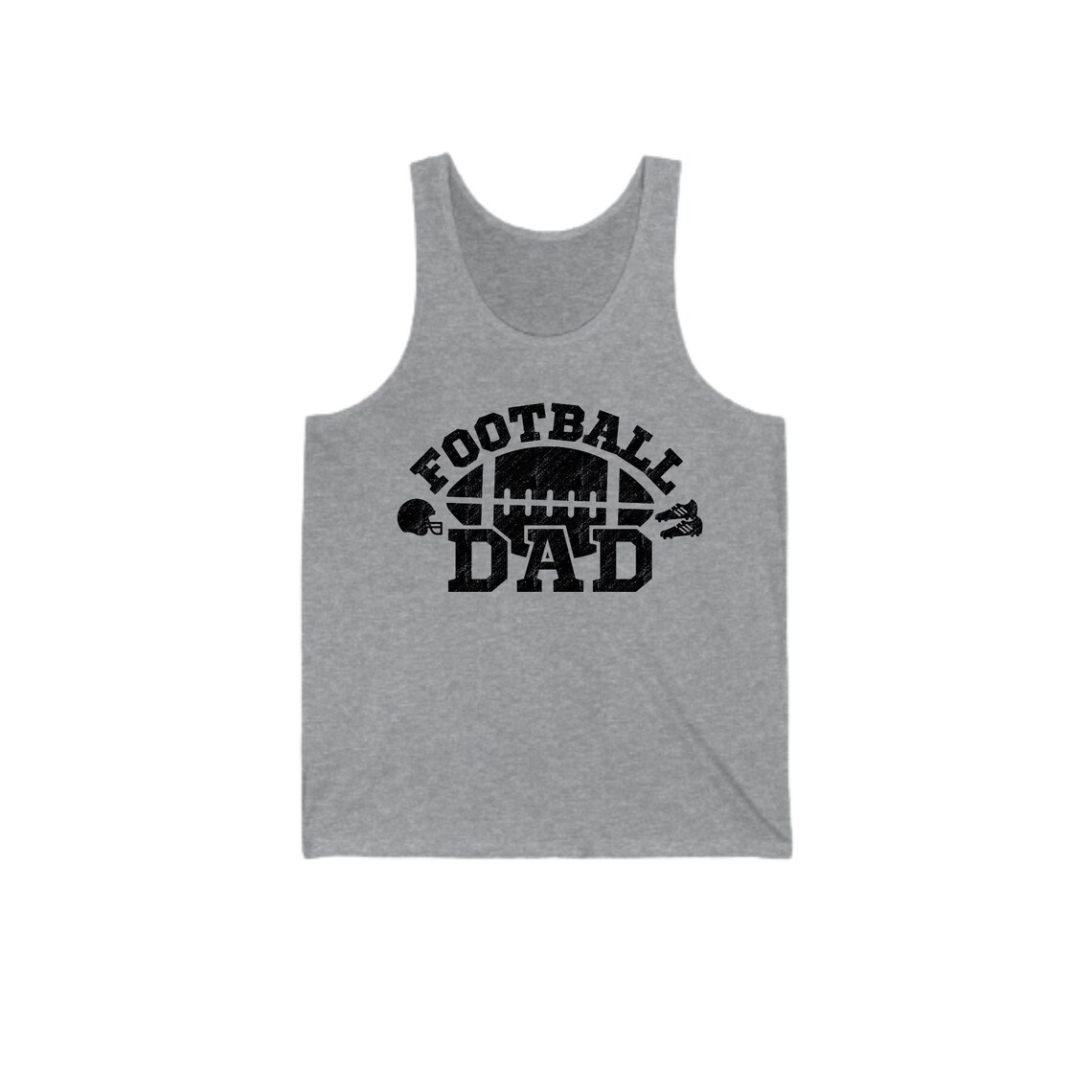 Football Dad Tank Football Lover Dad Shirt Game Tank for | Etsy