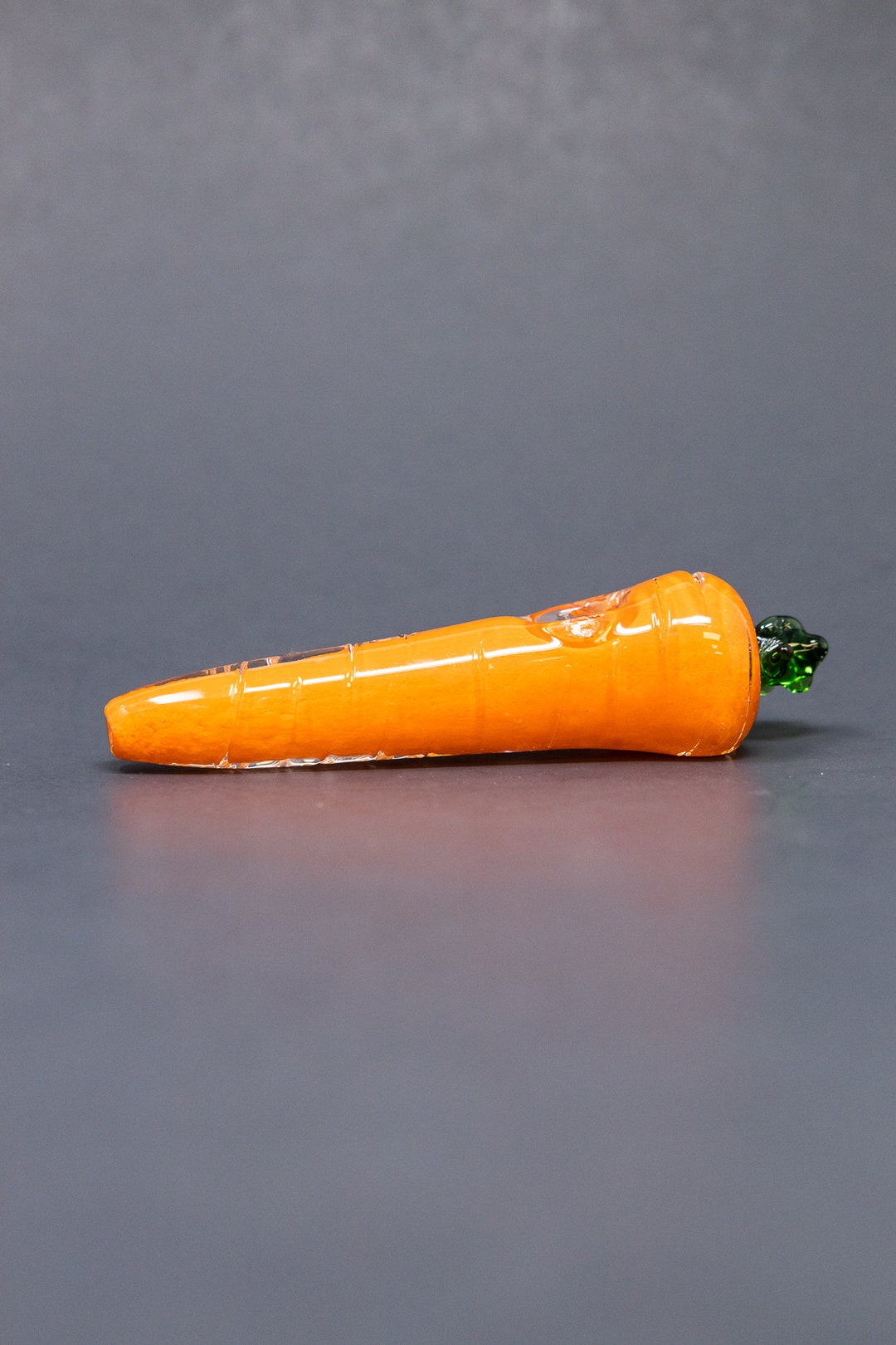 4" Carrot Glass Tobacco Pipe - Etsy