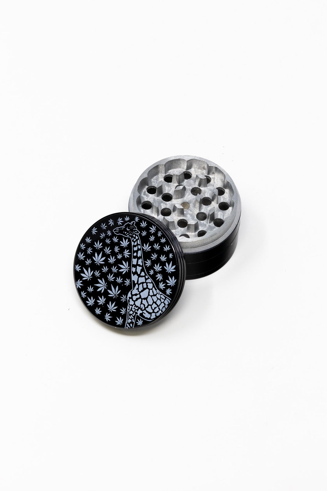 Black Blazed 4-piece Giraffe Black Grinder - Etsy