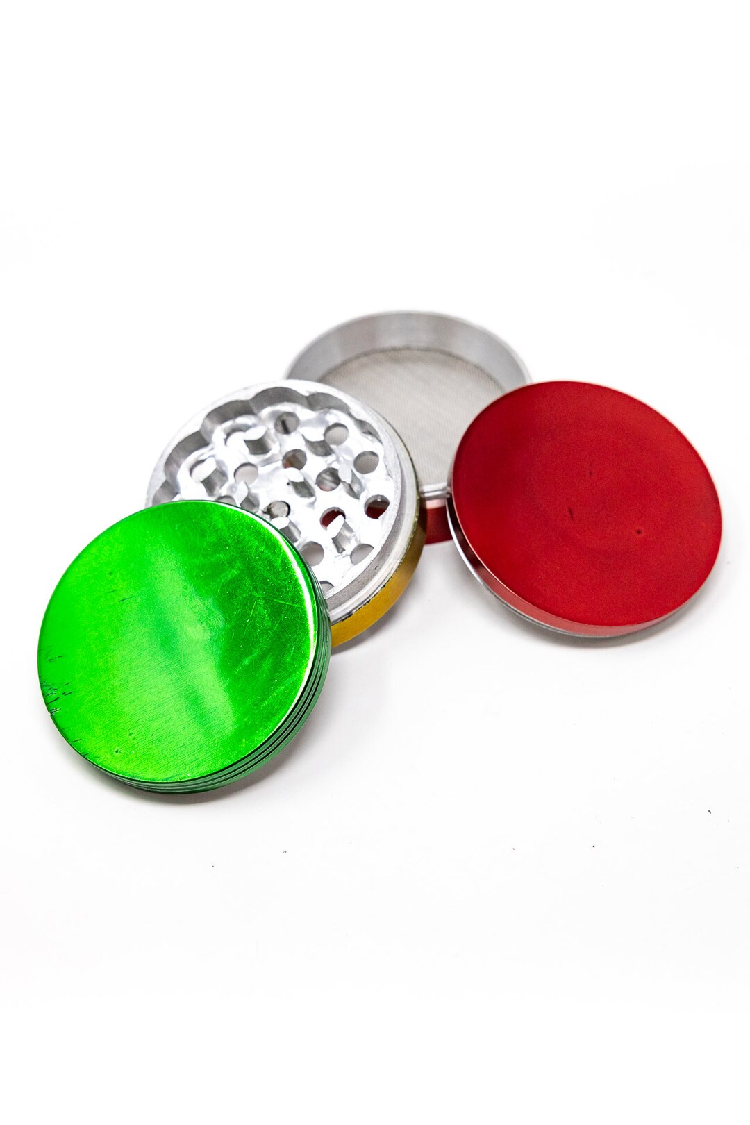 4 Pc Rasta Grinder W/ Sharp Teeth - Etsy