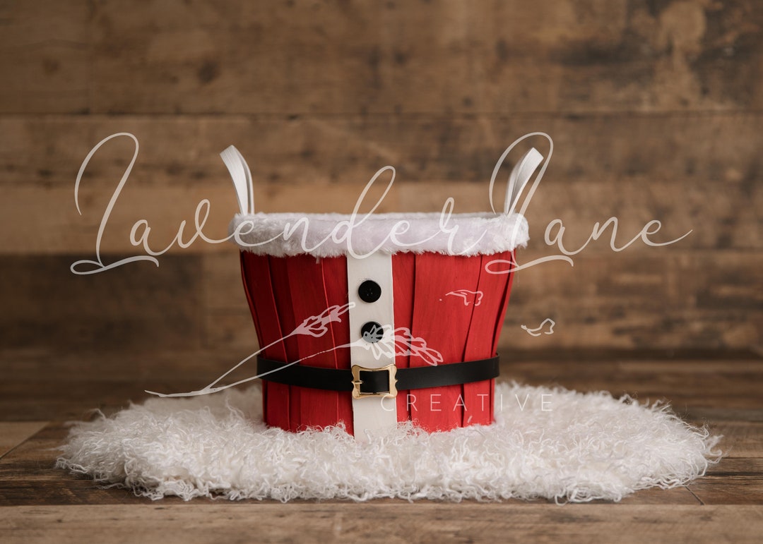 Santa Bucket With Snow Theme! Holy Moly That is Cute! Nail Your Bucket ...