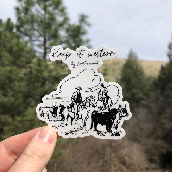 Western Stickers - Etsy