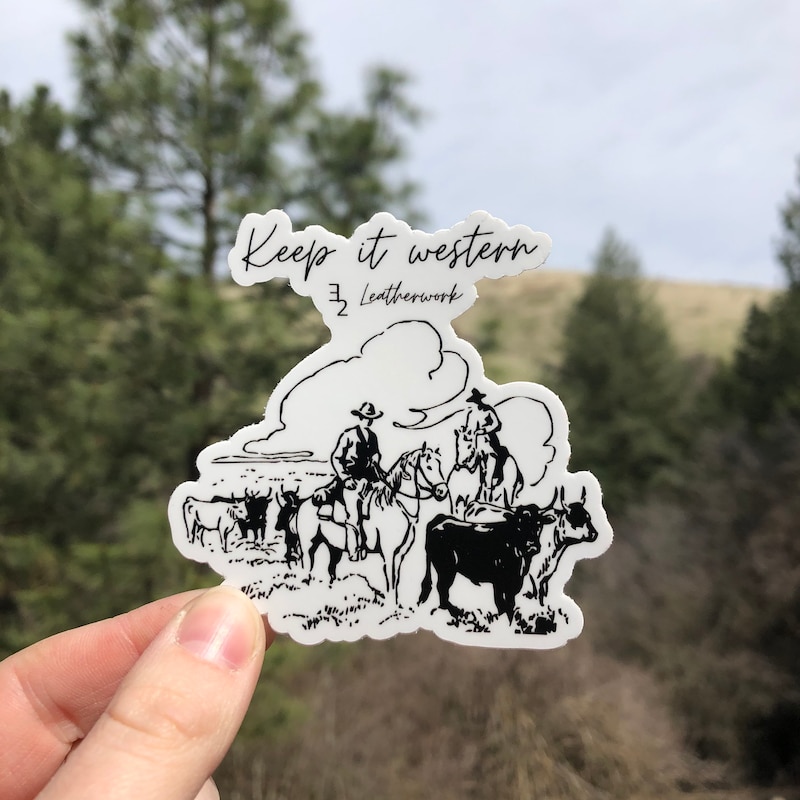 Western Stickers - Etsy