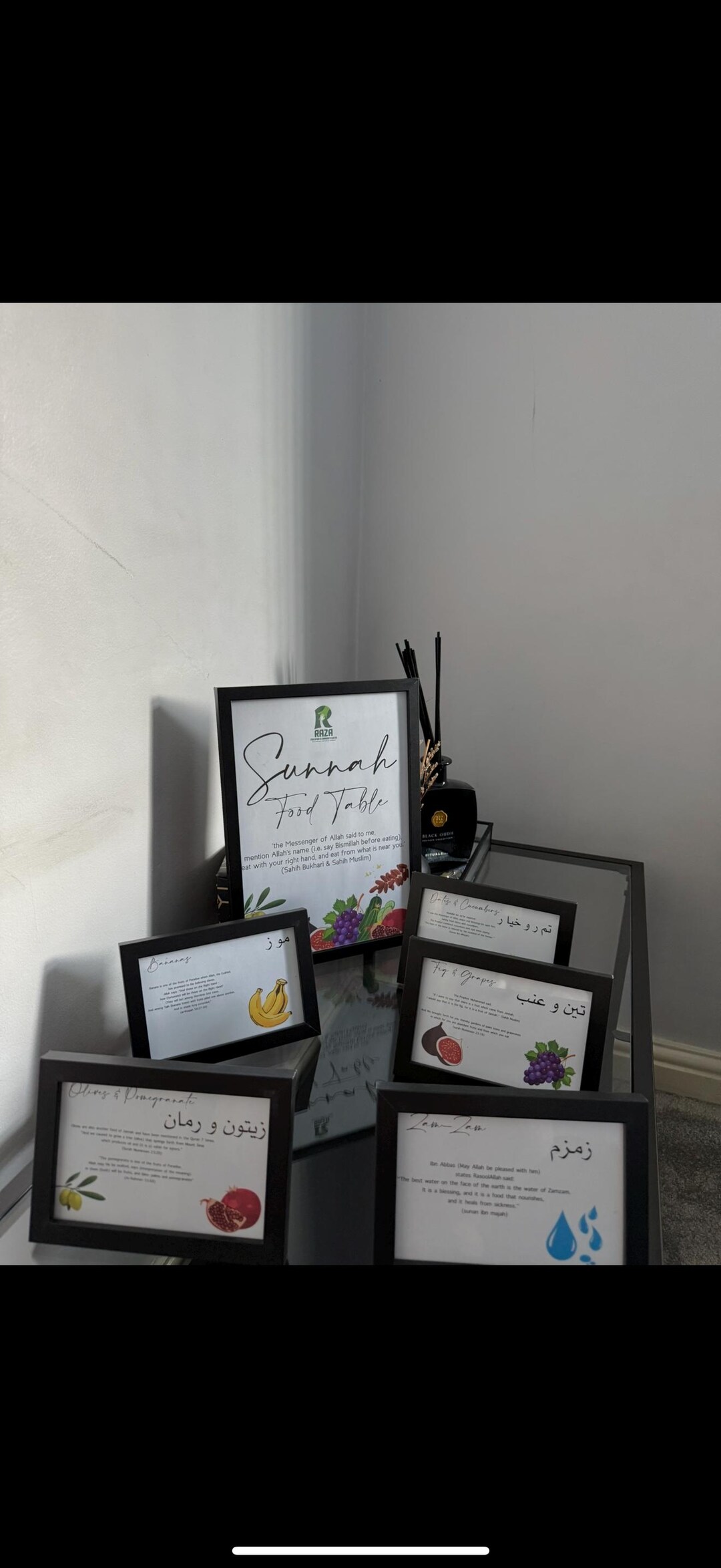Sunnah Food Table Prints - Etsy